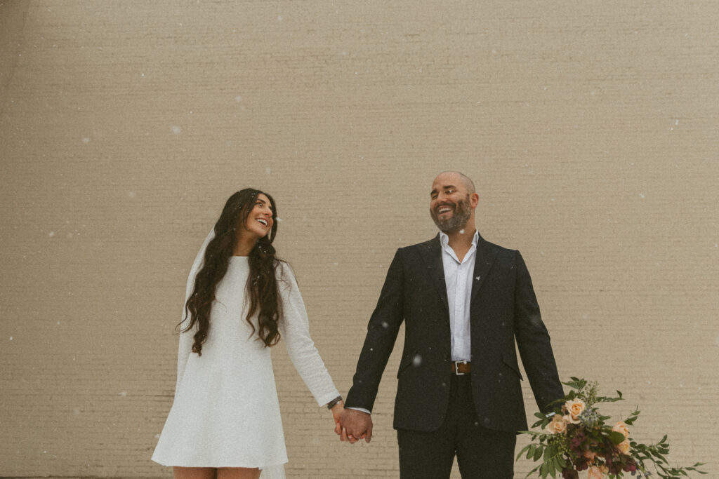 Downtown Fernie BC Vintage-Inspired Elopement